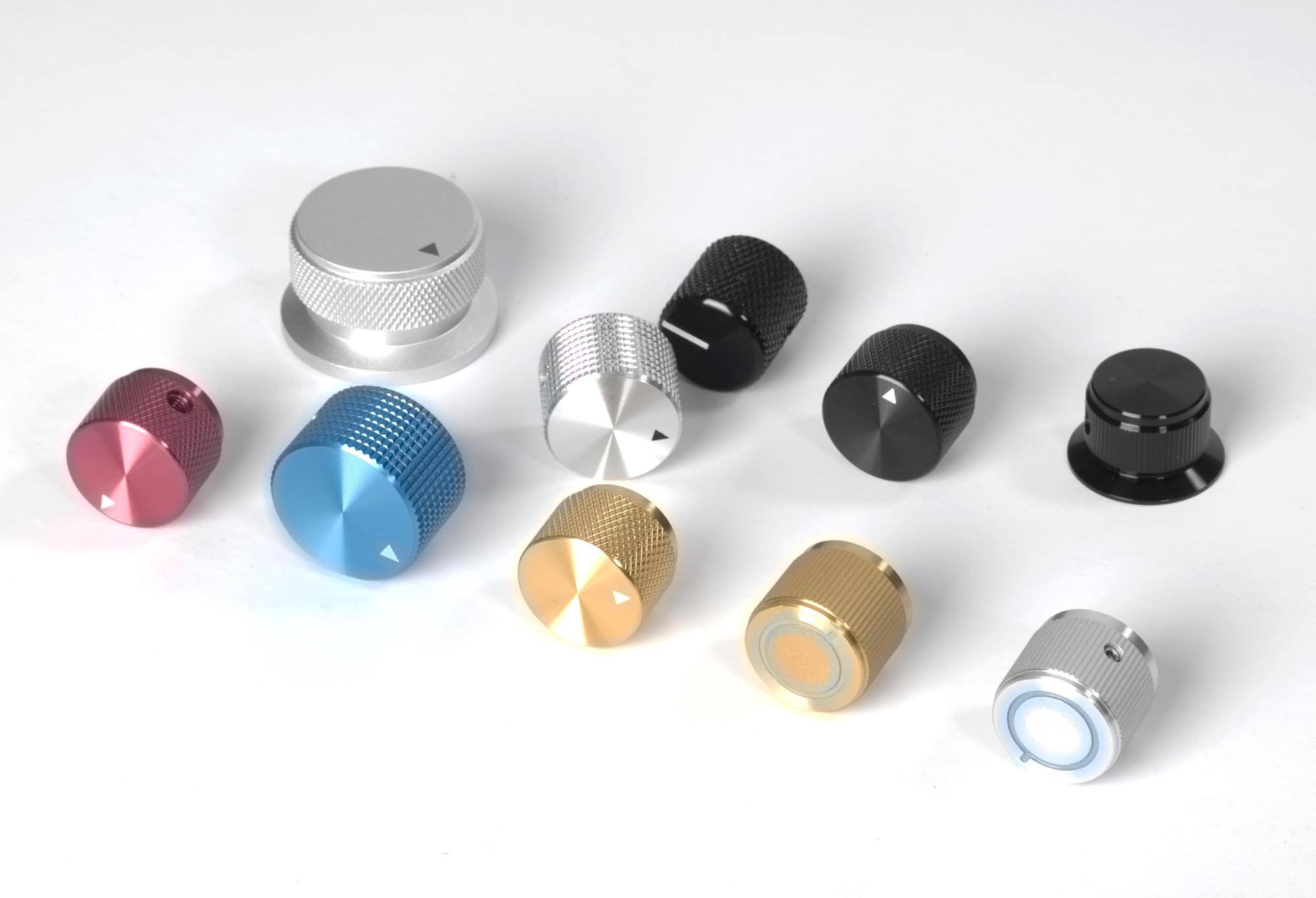 3mm Precision Bent Volume Rotary Knob AC Shaft Control Amplifier Audio ...