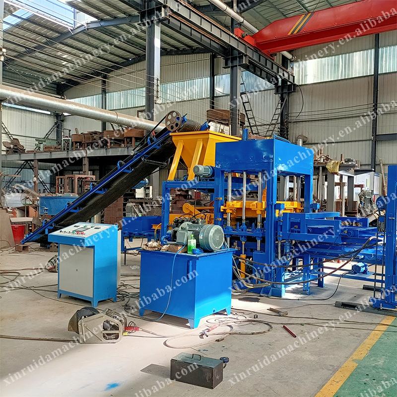 Professional Hydraulic Brick Production Line Fully-automatic Colored ...