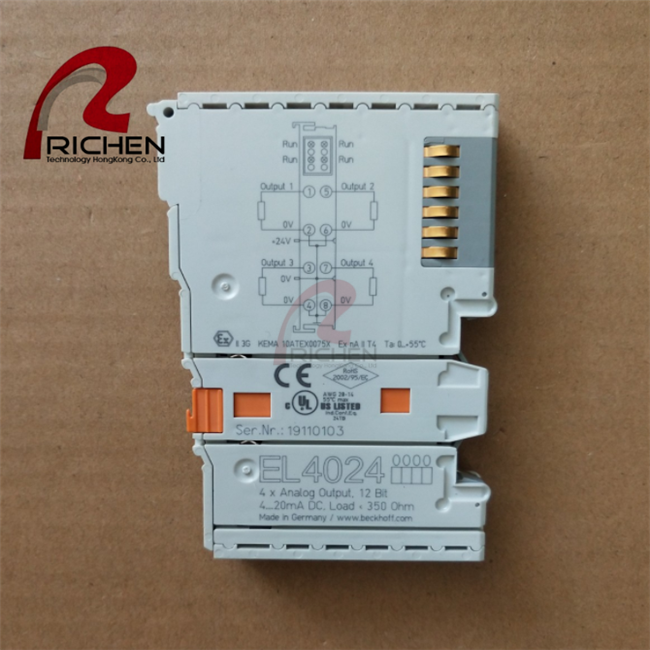 New and Original Beckhoff PLC Module EL4014 EtherCAT Bus Coupler Digital Input/output Terminal ...