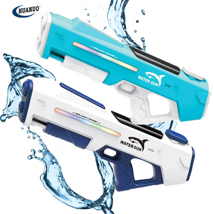 Kids Adults Beach Pool Party Outdoor Automatic Water Gun with Lights ...