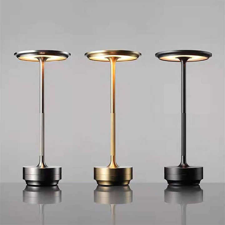 Modern IP54 Waterproof Bottle Table Lamp USB Rechargeable Cordless RGB ...