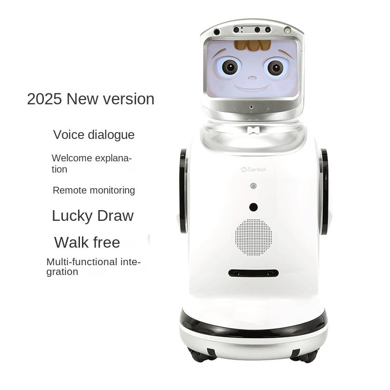 Large AI Dao Ling Xiao Bao Commercial Robot Kindergarten Reception Desk ...