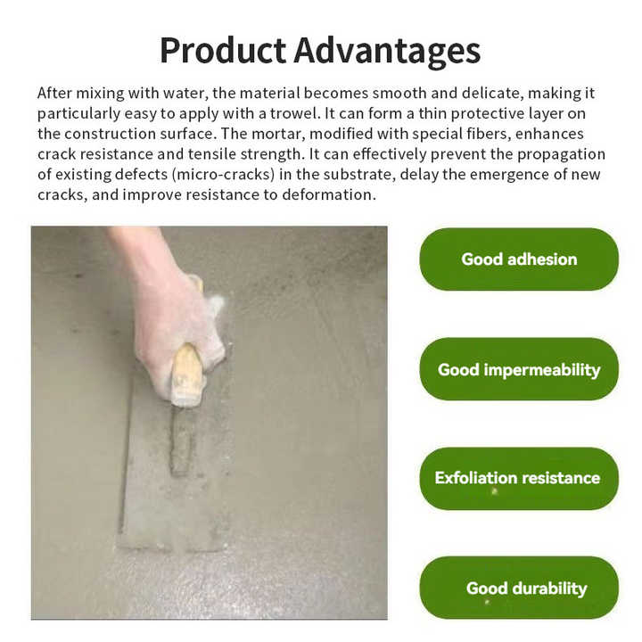 High Strength Polymer Mortar Concrete Cement Plastering Screed ...