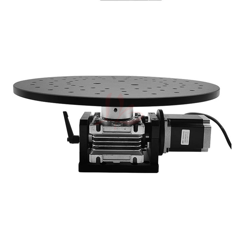 JD300 Rotary Axis Electric Circular Rotary Table Platform Motor Control ...
