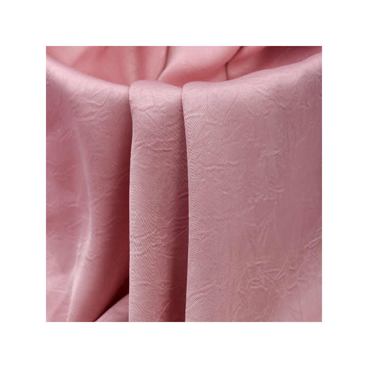 Imitated Acetate Double Sided Satin Crinkle Embossed Fabric for Blouse ...