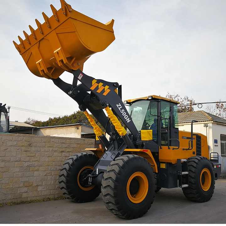 5 Ton ZL50GN Wheel Loader - High Efficiency & Rock Bucket