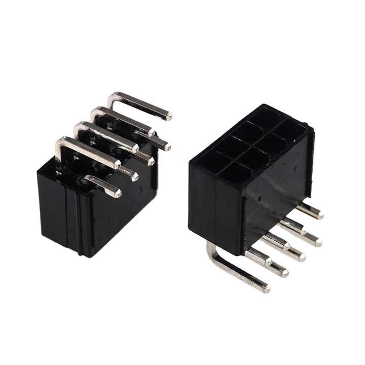 4.2 Mm GPU 8 Pin PCB Header - Right Angle Video Card Connector