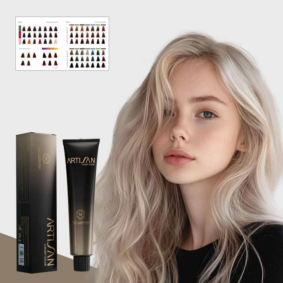 HAOXIN Professional Easy Coloring Permanent Hair Dye Color Hair Colour ...