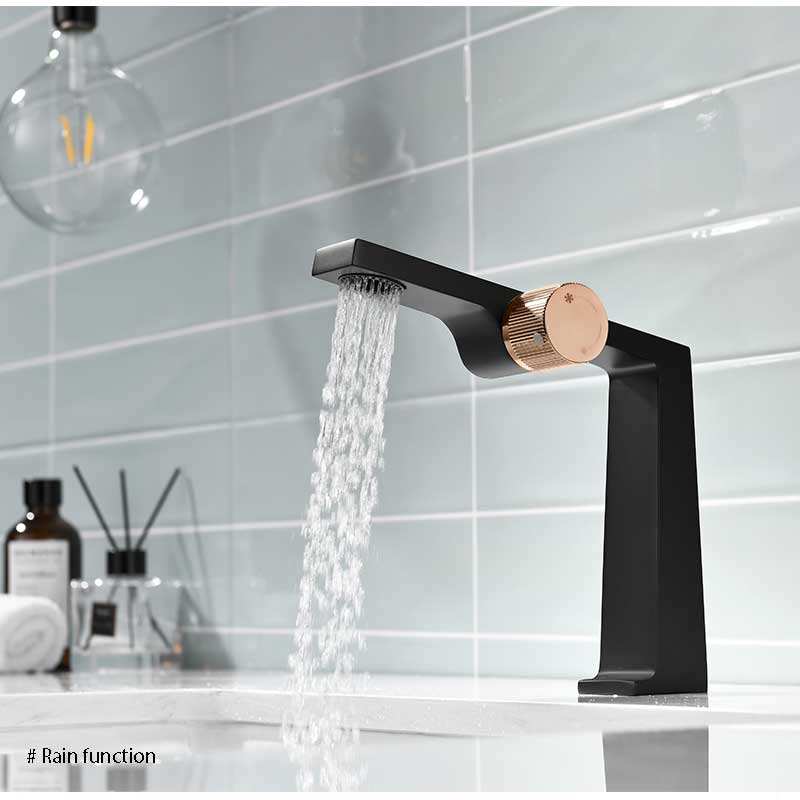 Luxury Touchless Metered Deck Mount Brass Bathroom Basin Faucet Taps ...