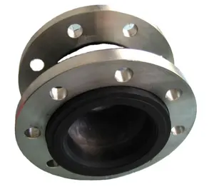 American Type Two Steel Flange Epdm Rubber Flexible Pipe Coupling for ...