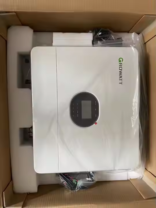 Growatt SPF 6000 ES Plus Off-Grid Inverter | 6000W 48V Pure Sine Wave | Power Your Cabin, Van ...