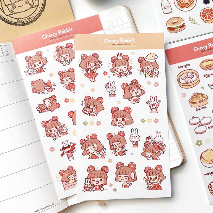 Custom Printed Kiss Cut Sticker - Decorative & Adhesive