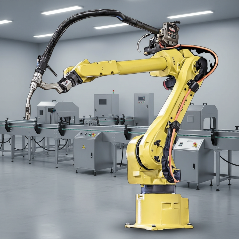 FANUC Welding Robot, Automatic Welding Robot, 6-Axis Automatic Arm ...