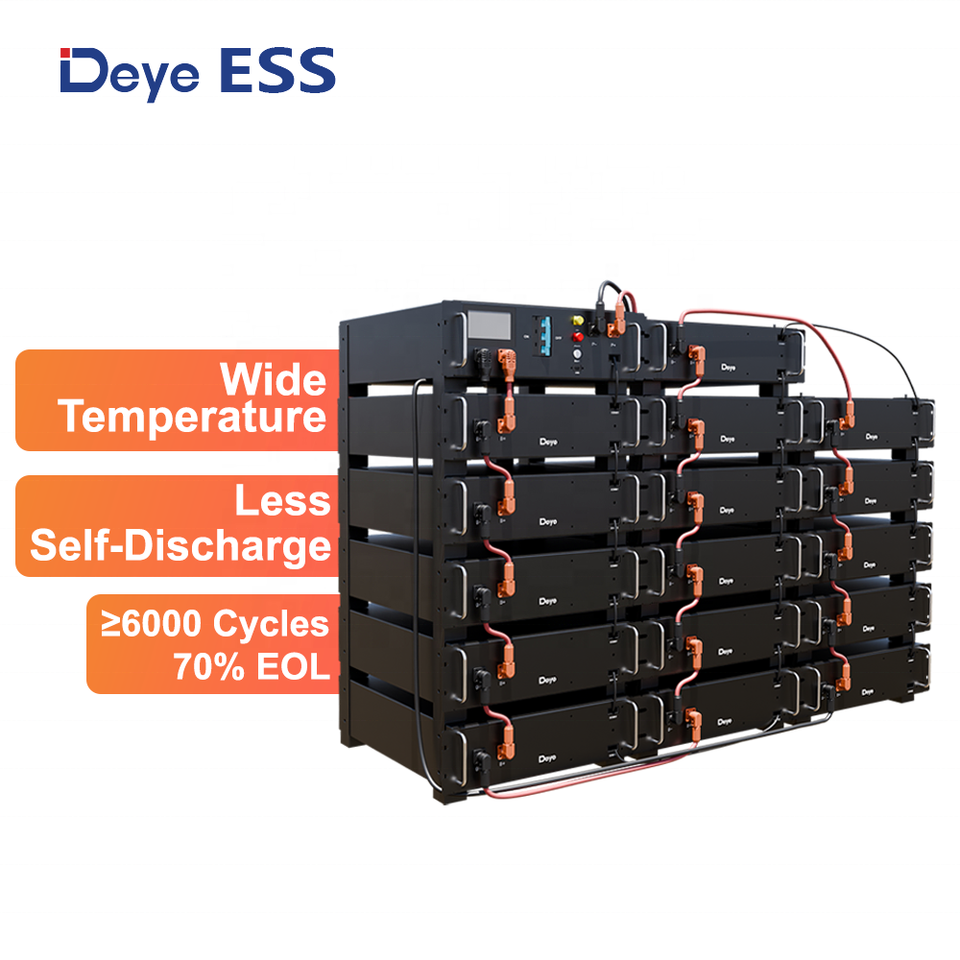 Deye ESS BOS-W 2025 - Best Solar Battery Packs for Energy Storage