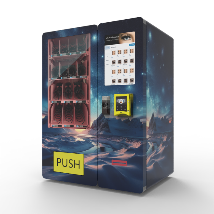 4 Layers Smart Vending Machine for Beauty Products - 10 Inch Touch Screen
