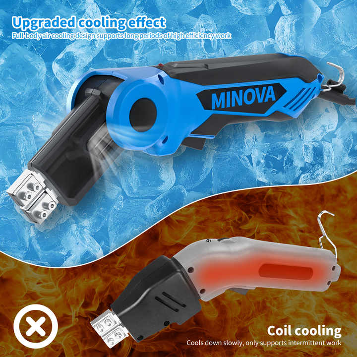 MINOVA Hand Held Foam Cutting Machine - Precision and Ease