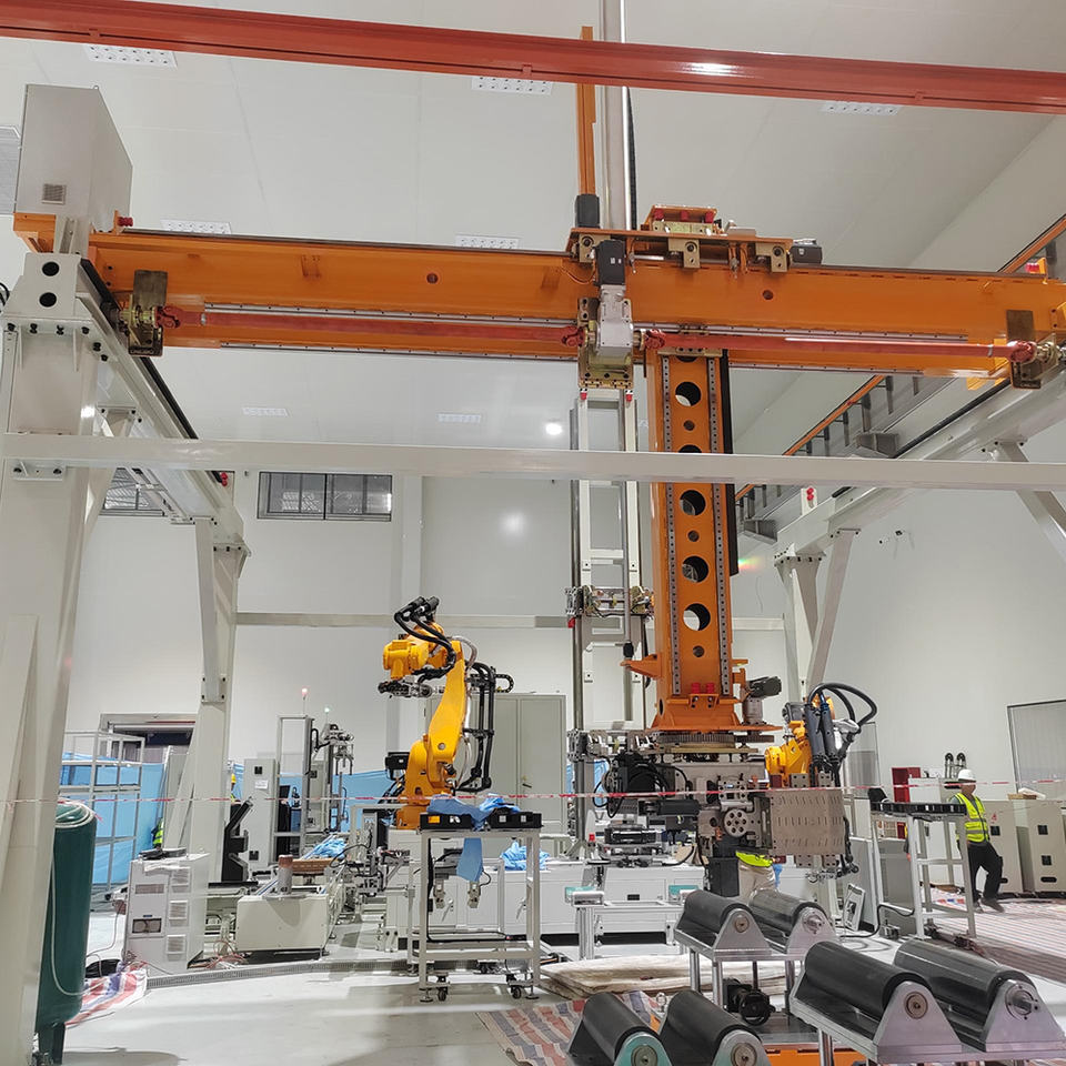 Custom Heavy Duty Gantry Robot with PLC & Motor 360 R-Axis Rotary for ...