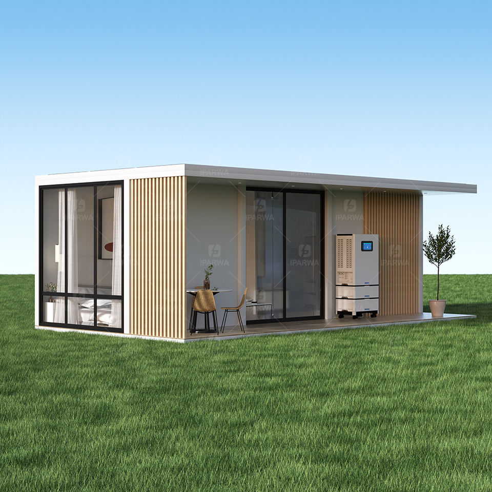 Prefab Container House with Solar System - 20+ Years Lifespan