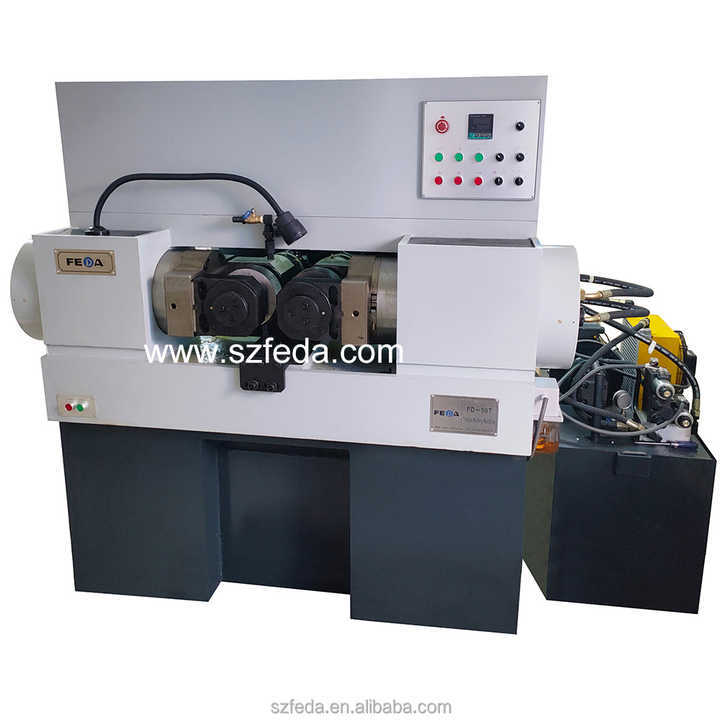 FEDA FD-50T Heavy-duty thread rolling machine Automatic feed thread ...