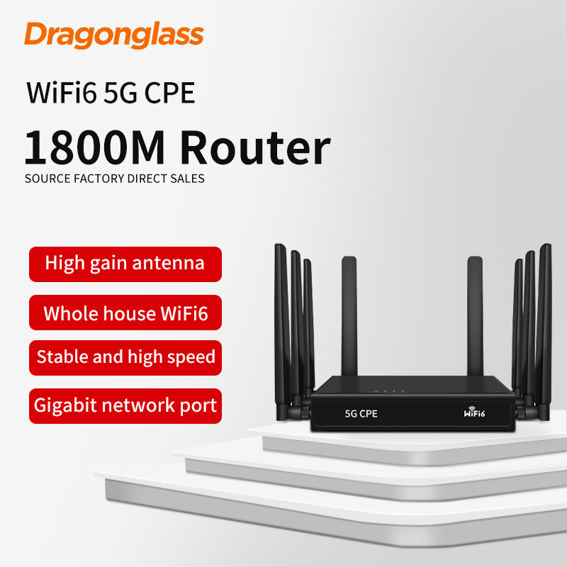 Universal OpenWrt 5G Router with SIM Slot - 1300Mbps 5G WiFi, Gigabit ...