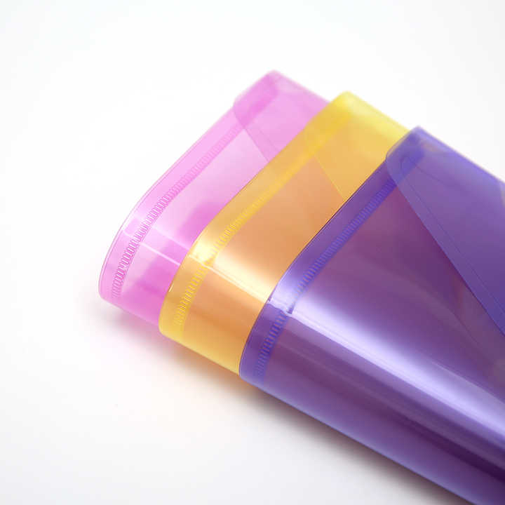 Transparent Plastic 3 Hole Envelop Transparent File Folder PP Snap ...