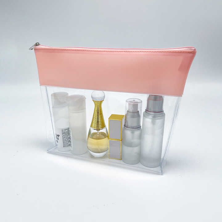 Personalized Design Transparent PVC Cosmetic Bags Cosmetic Packaging ...