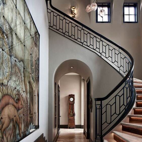 Hand Forged Iron Stair Railings with Classic Victorian Design - Easy ...