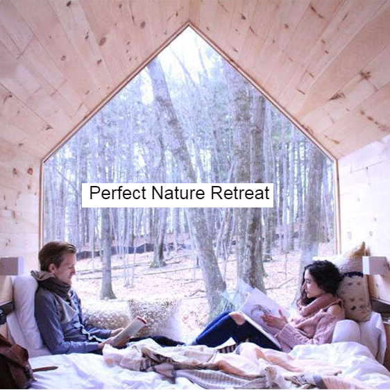 23M2 Modern Wood House - Nature Retreat Resorts Holiday Triangle Houses