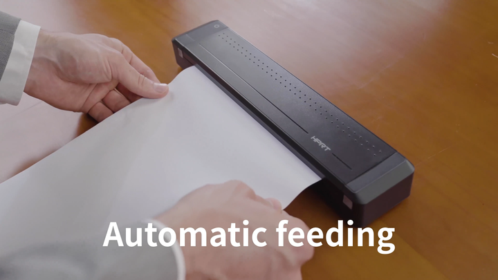 HPRT MT800 Portable A4 Paper Thermal Transfer Mobile Documents Printer ...