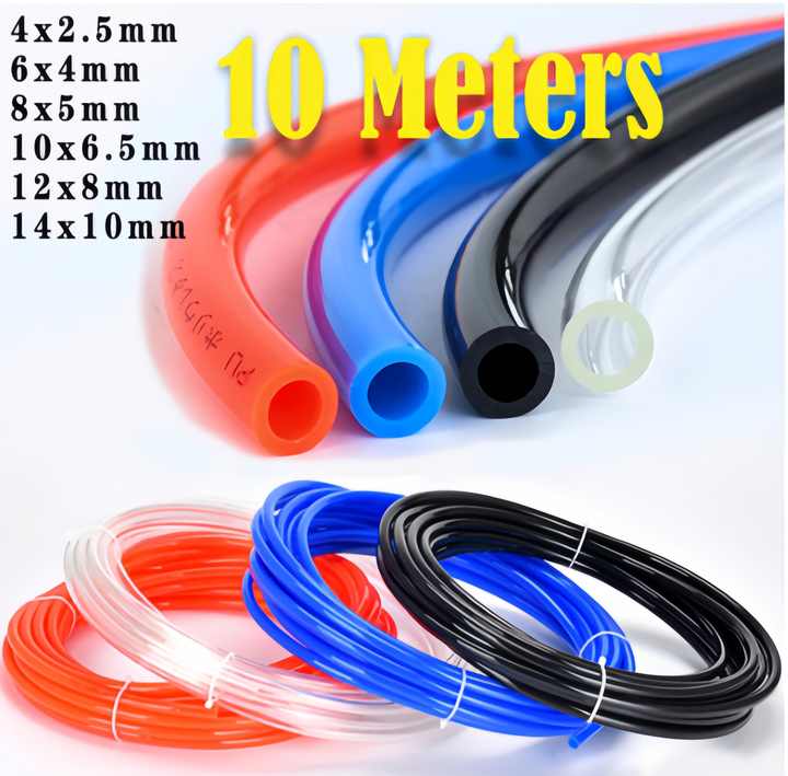 Pneumatic Air Hose Roll, Flexible and Abrasion Resistant PU PVC Tube ...