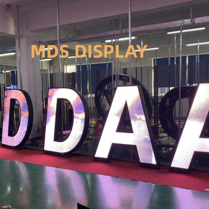 Customized LED Alphabet Screen for Outdoor Advertising