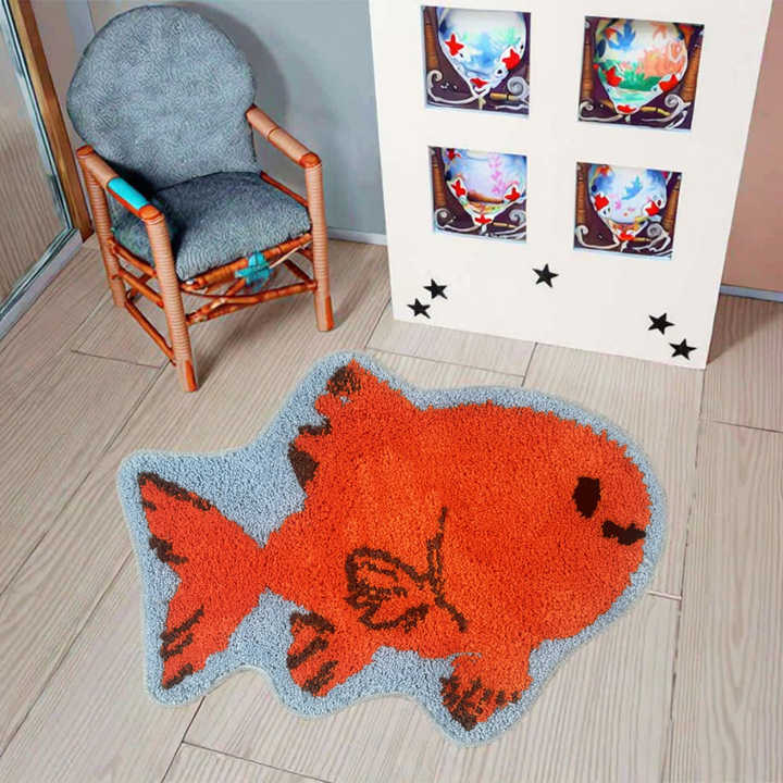 Custom Designed Kids Animal Shaped Rug with High Pile Super Soft and ...