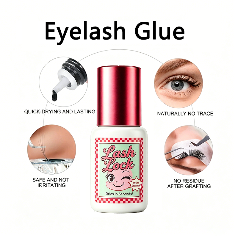 Lash Extension Glue Sensitive Professional No Burn Waterproof Oil Proof ...