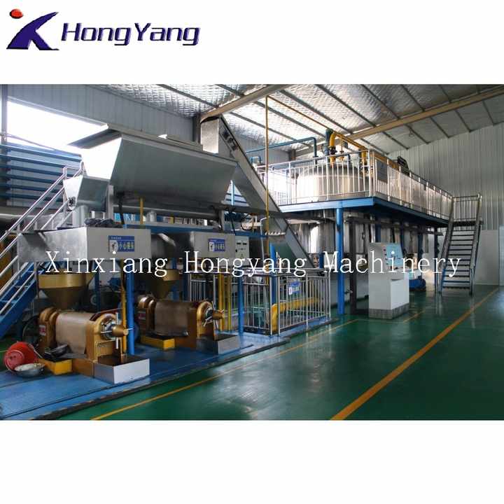Hongyang Automatic Palm Oil Fractionation Plant for Olein and Stearin ...