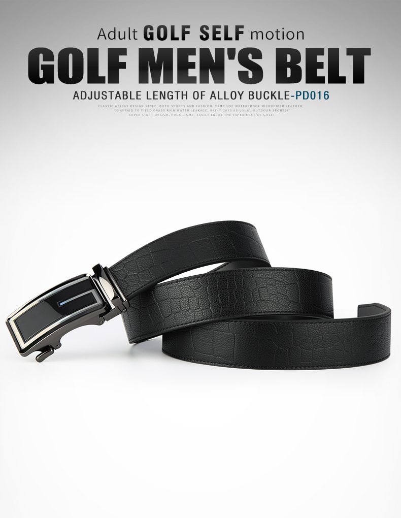 PGM PD016 genuine leather customized made golf belt for men-企业官网