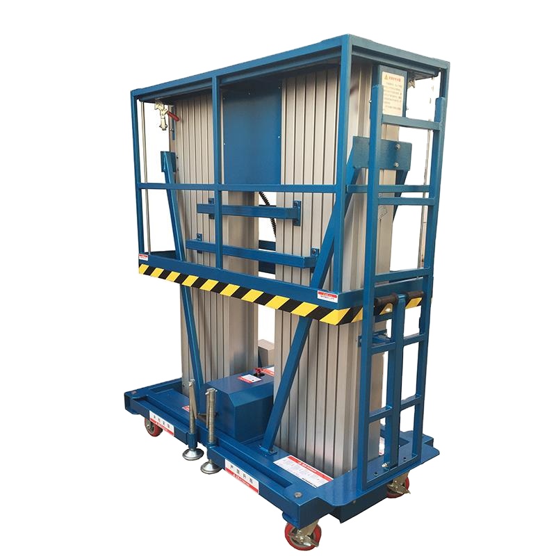 Safe and Efficient Aerial Work Platforms for Construction