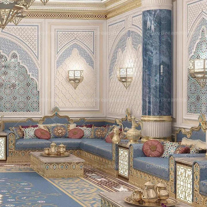 Arabic Majlis Furniture Classic Luxury Arabic Sofa Set Customized ...