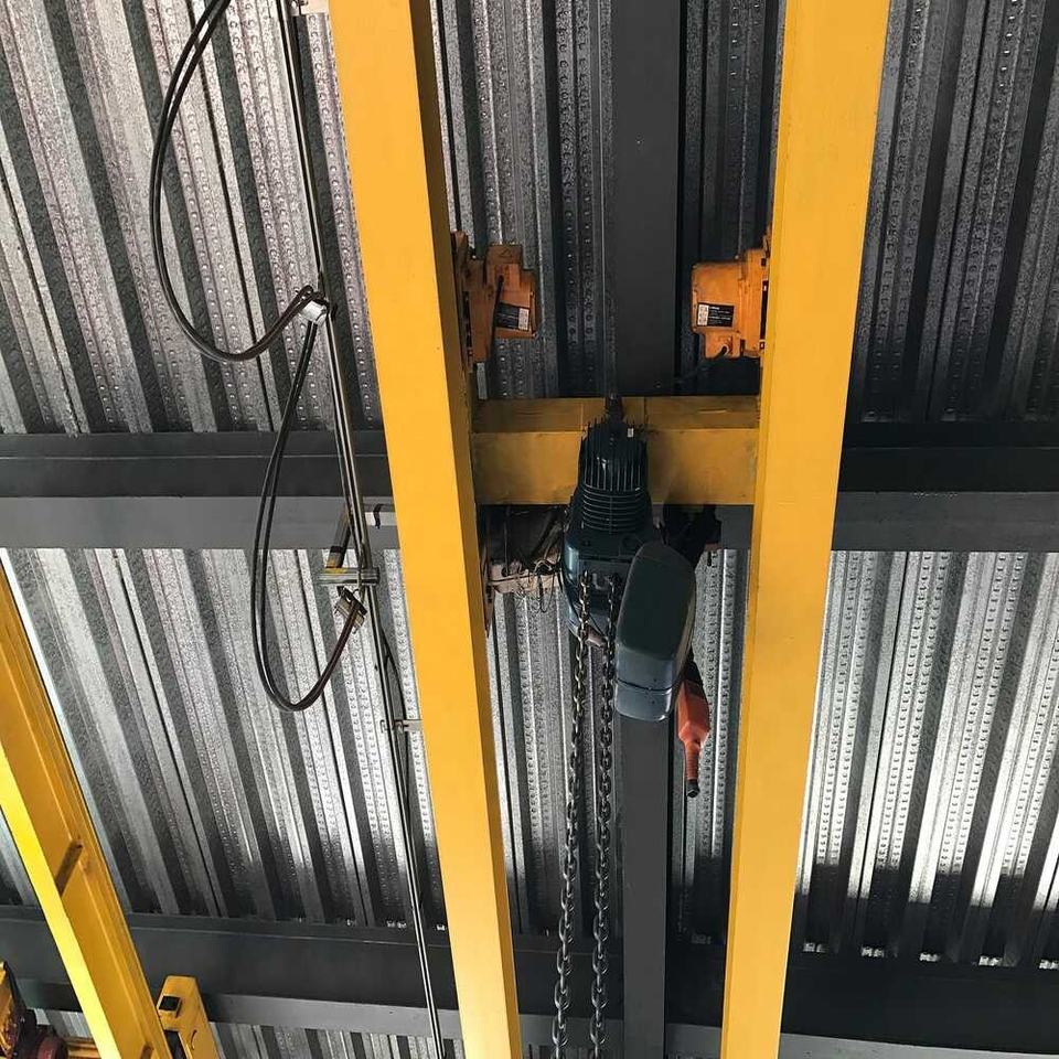 Used Pneumatic Monorail Gantry Crane Bridges Explosion Proof Diesel ...