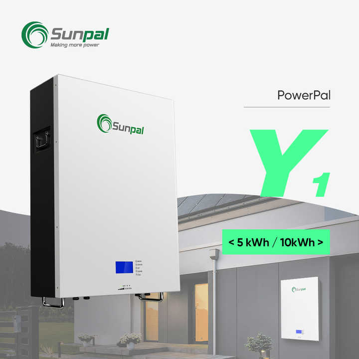 Sunpal Wall Mounted Lithium Iron Phosphate Battery 48V 200Ah 10Kwh 15Kwh Lifepo4 Powerwall ...