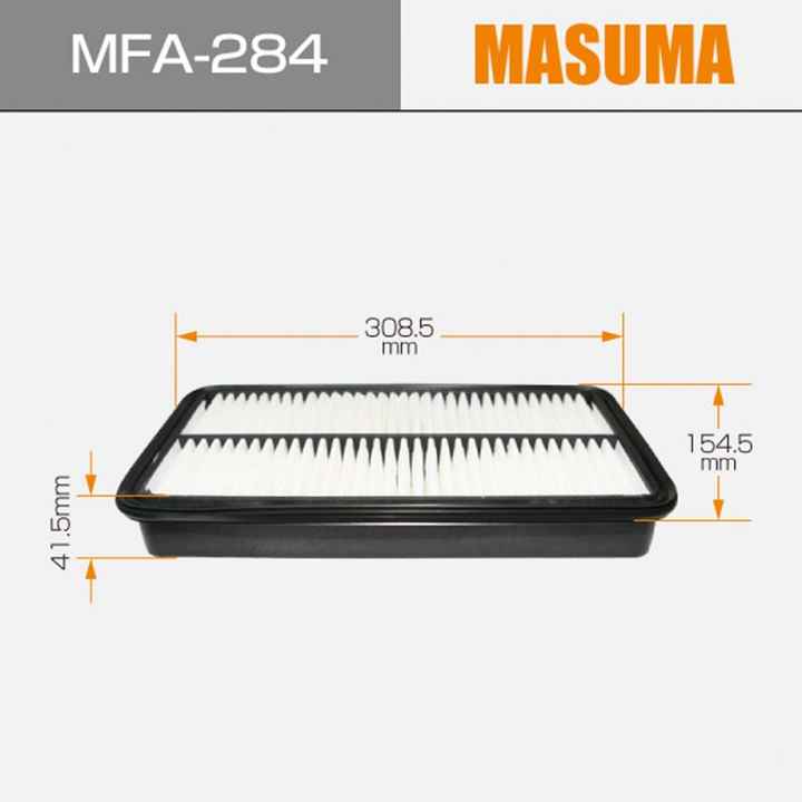 MFA-284 Japanese Parts MASUMA Flywing Engine System Air Filter Auto Spare Parts MASUMA Filter ...