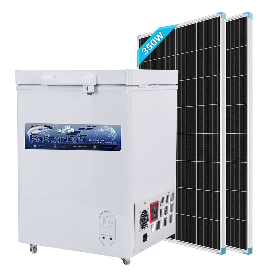 100L DC 12/24V Portable Refrigerator - Solar Powered Freezer