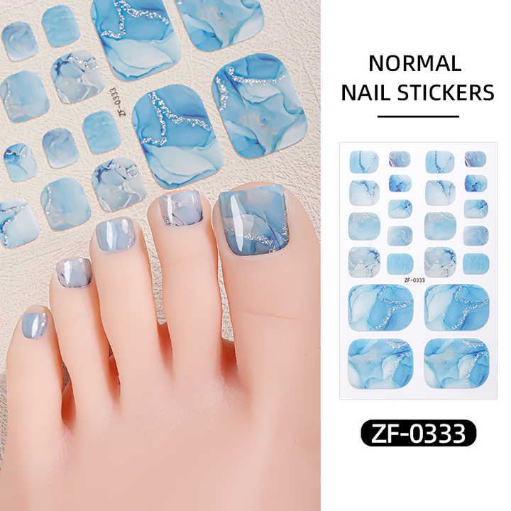 Nail Supplier Wholesale Water Color Manicure Pedicure Sticker Non Toxic ...