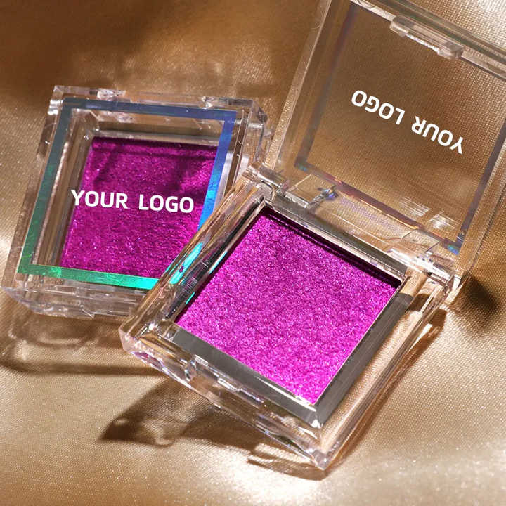 Cosmetics Manufacturer Luxury Custom Glitter Eyeshadow High Pigmented ...
