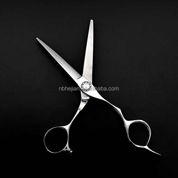Japan440C steel hair scissors 6.0 inch hair cutting shear professional ...