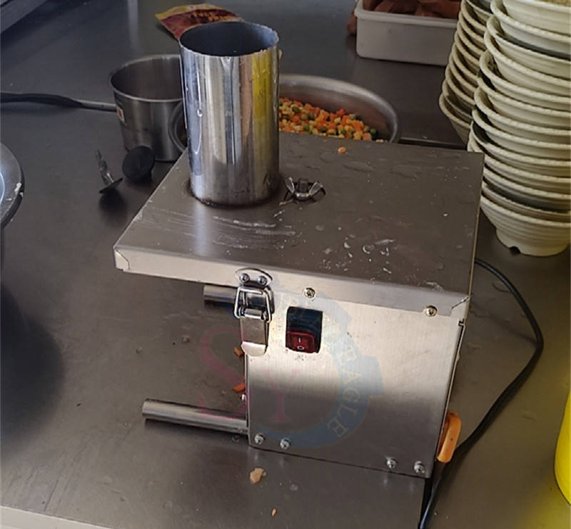 200kg/h Pumpkin Cucumber Electric Vegetable Dicing Machine Potato ...