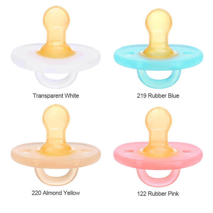 Dummies Pacifier Clip Wood Silicone Baby Pacifier Holder