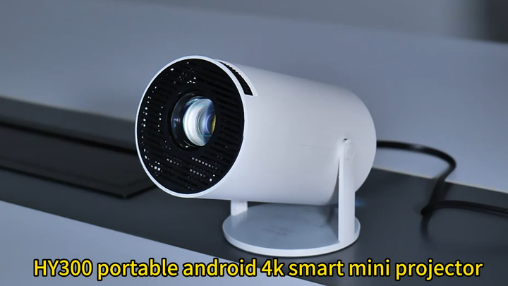 Hy 300 3D Projector Android Home Theater 18000 Lumens 4K 500 Ansi Mini ...