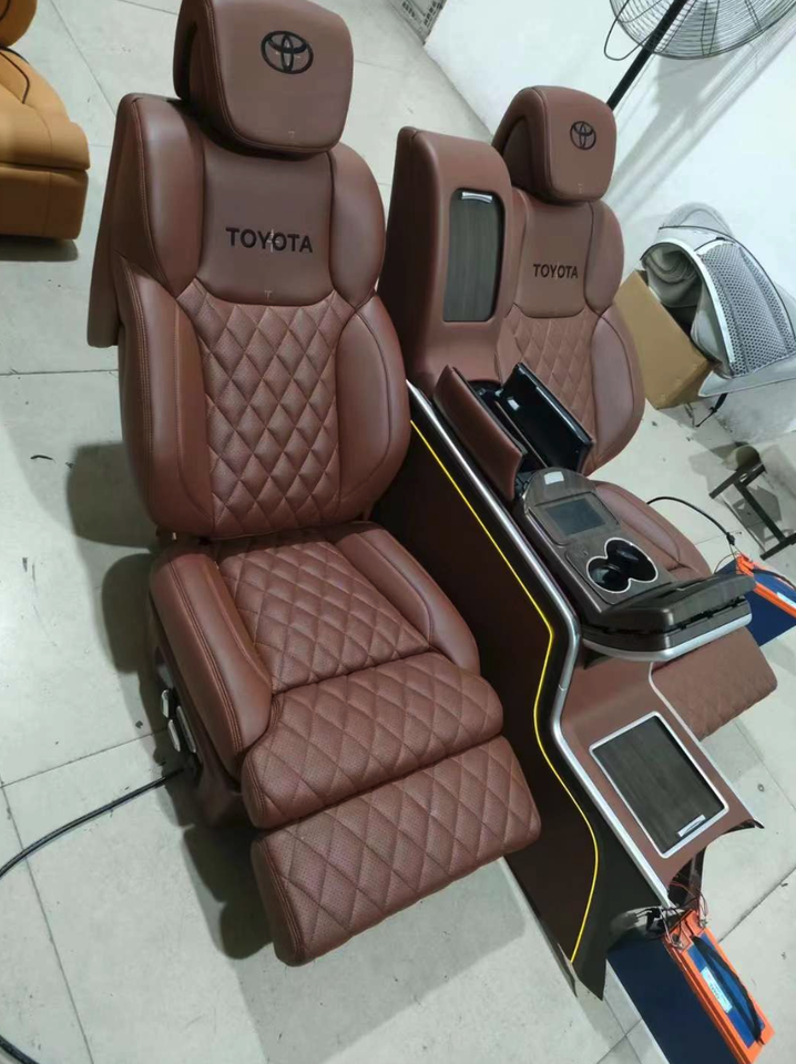 Hot Leather Electric Accessories Alphard Upgrade Auto Vip Van Modified ...