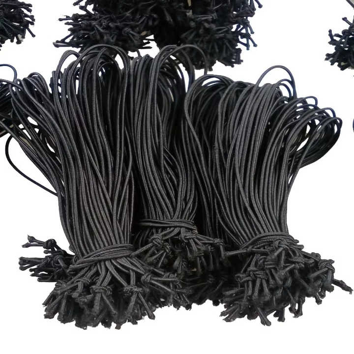 Elastic Tag Loop Cord for Hang Tags Nylon Shock Cord 2mm Preknotted ...