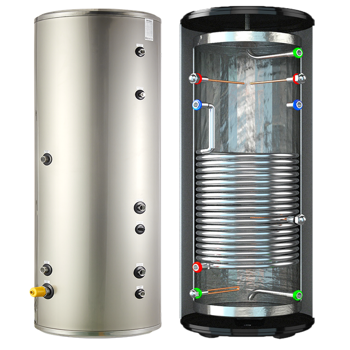 Wholesale 300L Domestic Heating Coal Fired Hot Water Heat Pump Cylinder ...